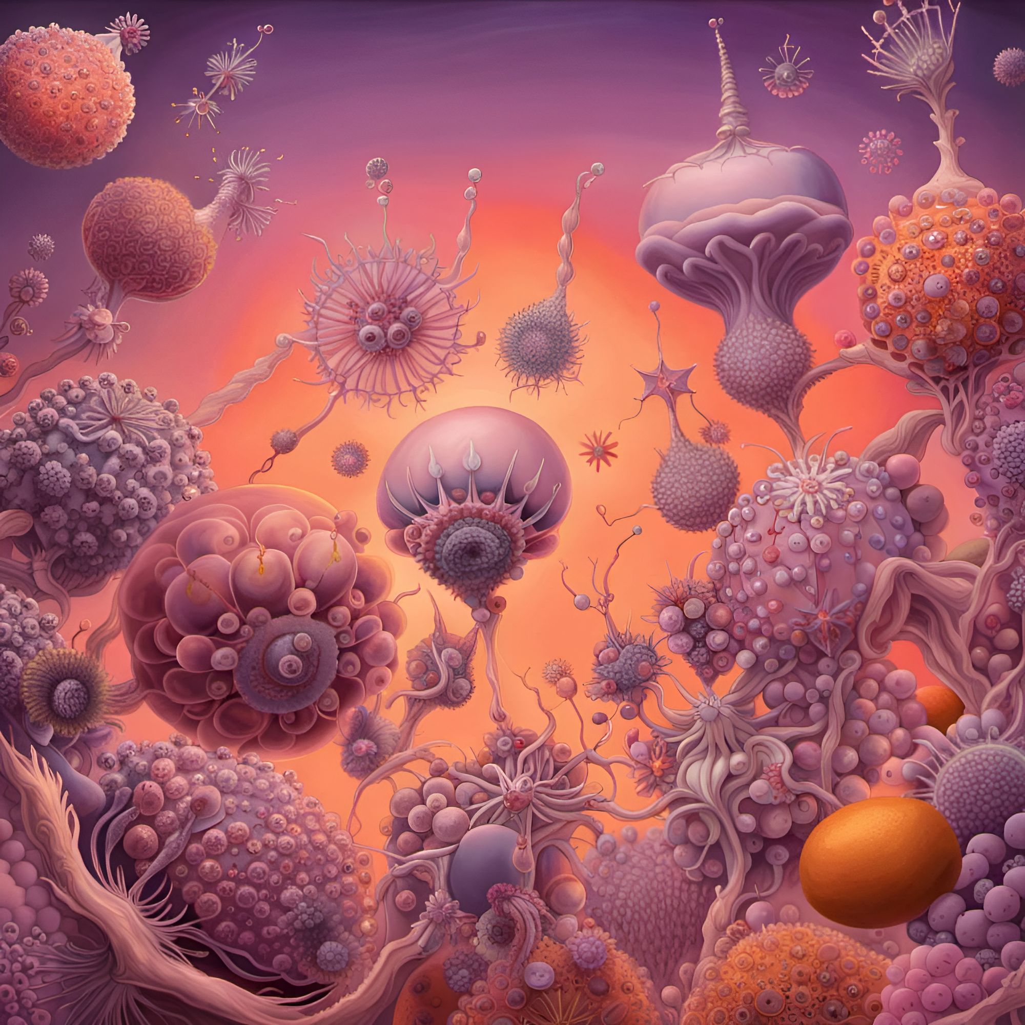 Alien Garden : r/nightcafe