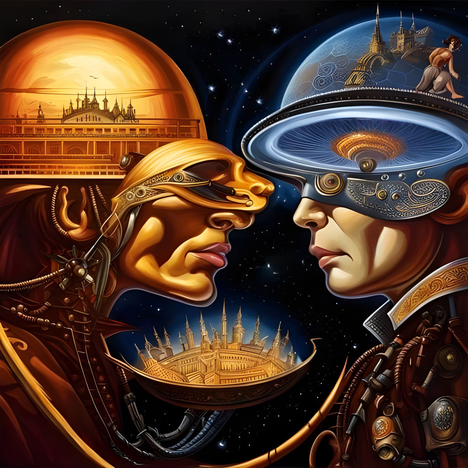 I am Borg, A Self-Portrait by Locutus of Borg - AI Generated Artwork ...