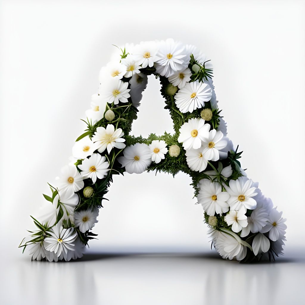 Letter A - AI Generated Artwork - NightCafe Creator