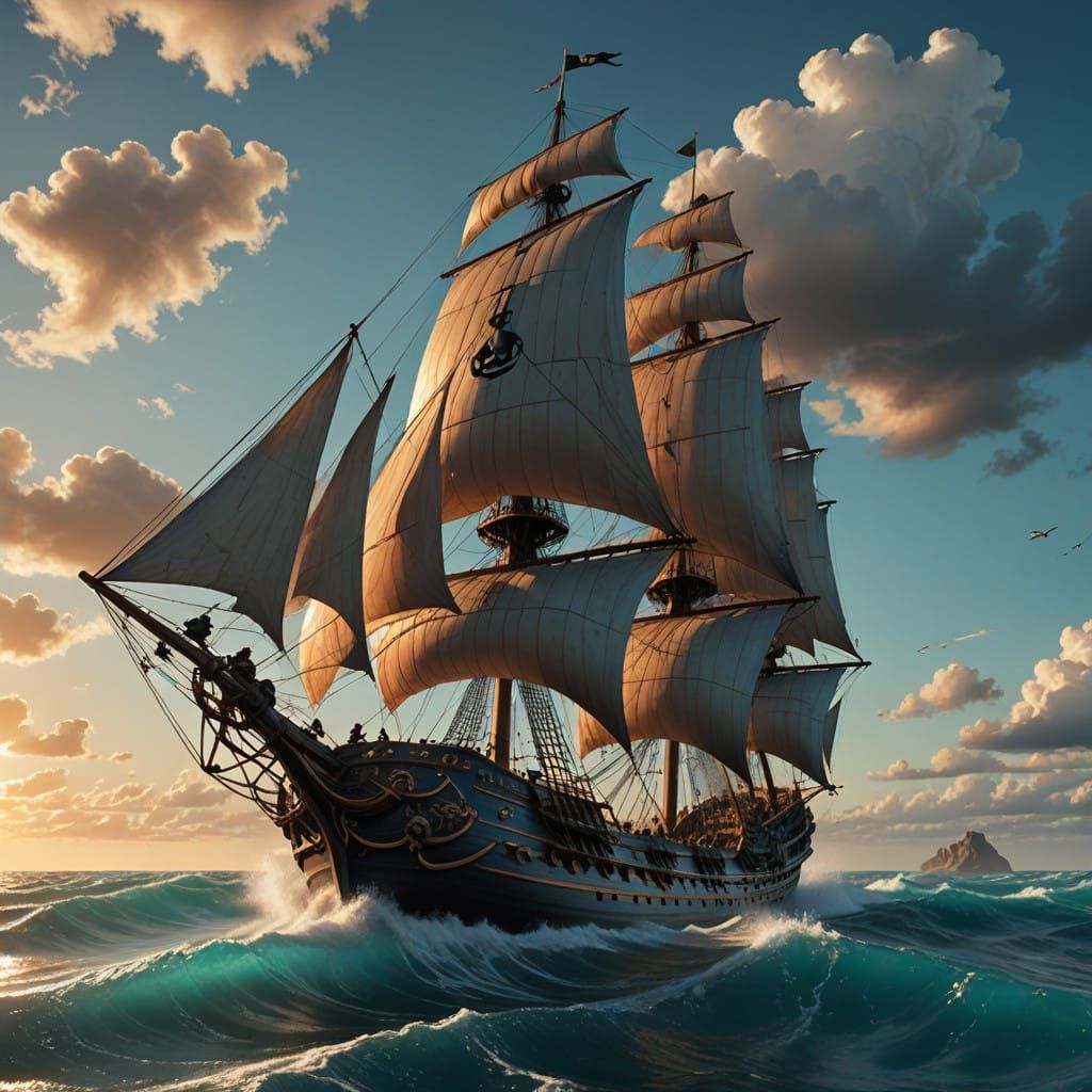 The biggest, badest, 17th century pirate ship that ever sailed the ...