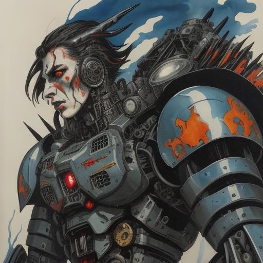 Better Watch Out! 'Cause I'm A WAR MACHINE #23 - AI Generated Artwork ...