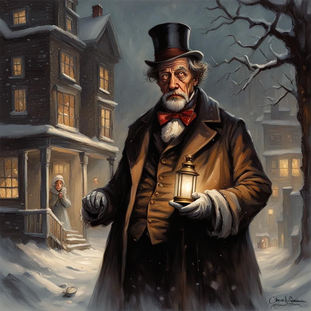 A Christmas Carol - AI Generated Artwork - NightCafe Creator