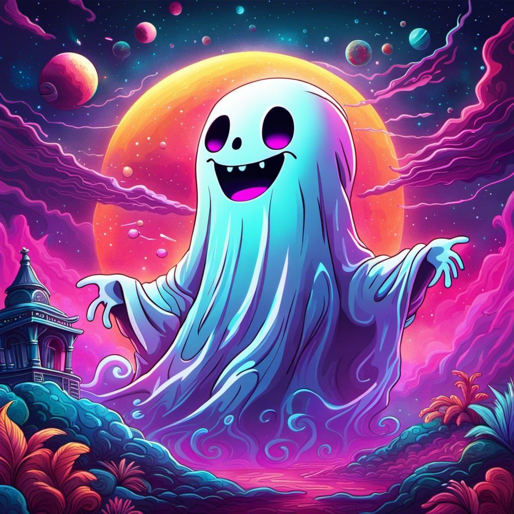 Ghost - AI Generated Artwork - NightCafe Creator