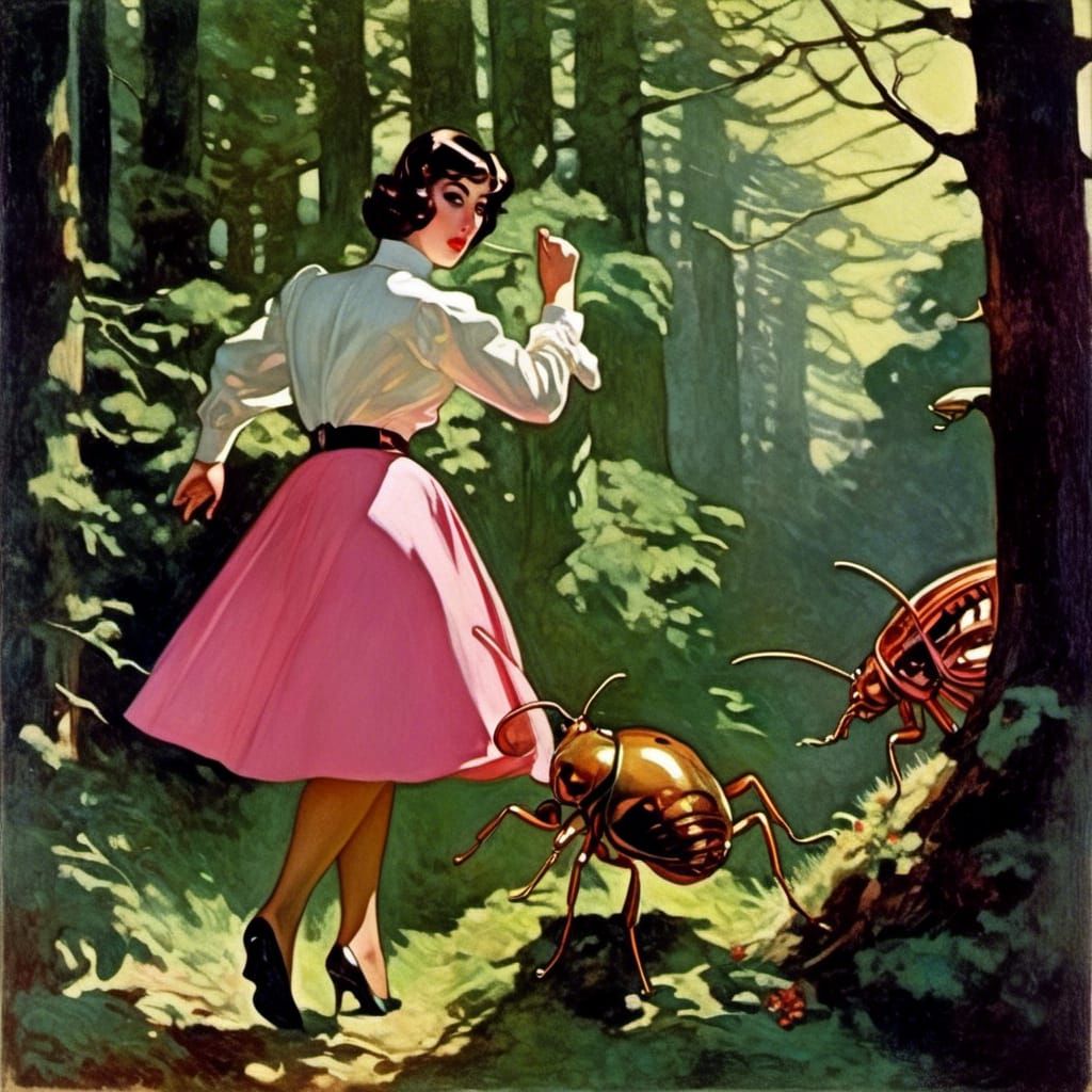 collared white button- down blouse, extreme closeup J.C. Leyendecker ...