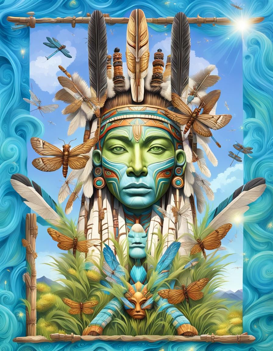 Totems - AI Generated Artwork - NightCafe Creator