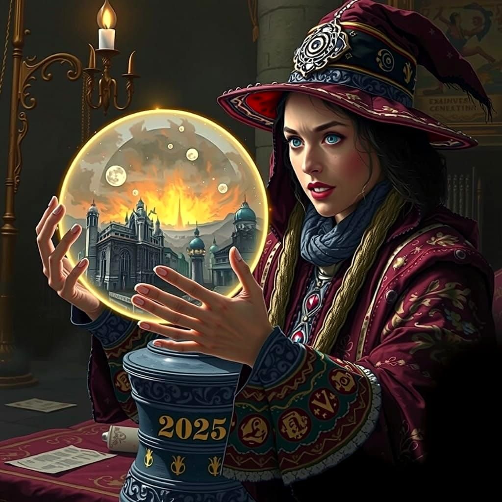 1525 is the year and the fortune teller doesn't like the way the world ...