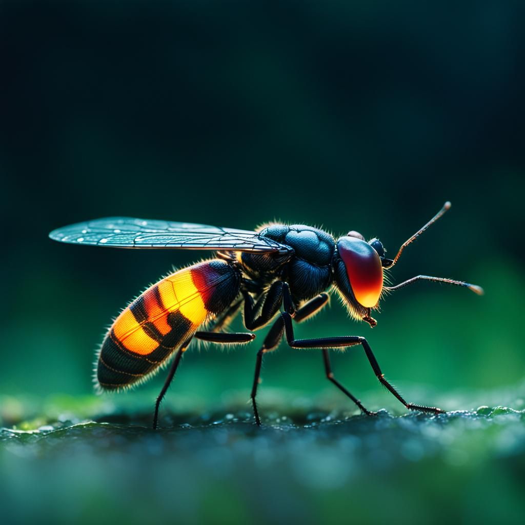 (luminous_firefly_macro_) - AI Generated Artwork - NightCafe Creator