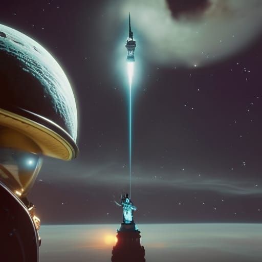 Space Things - AI Generated Artwork - NightCafe Creator