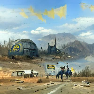 Fallout Concept Art - AI Generated Artwork - NightCafe Creator