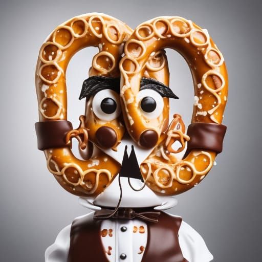 Pretzel Man - AI Generated Artwork - NightCafe Creator