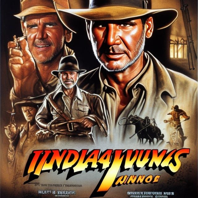 Indiana jones - AI Generated Artwork - NightCafe Creator