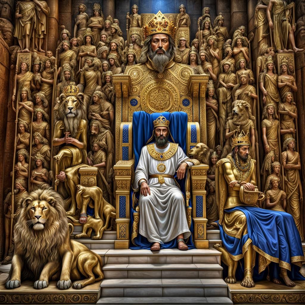 King Solomon's Throne - AI Generated Artwork - NightCafe Creator