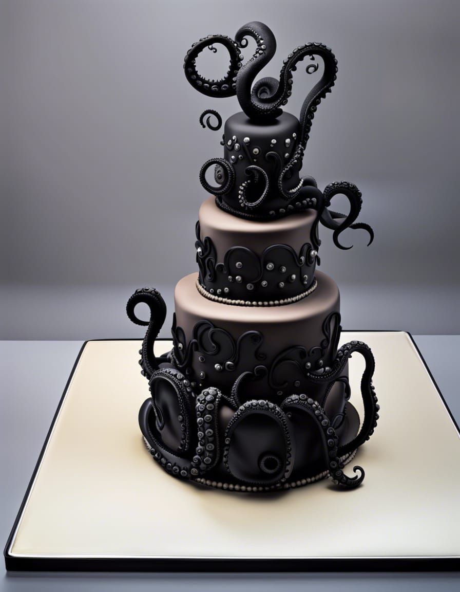 Octo-Cake - AI Generated Artwork - NightCafe Creator
