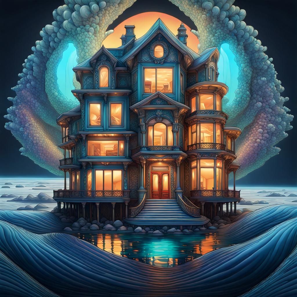house - AI Generated Artwork - NightCafe Creator
