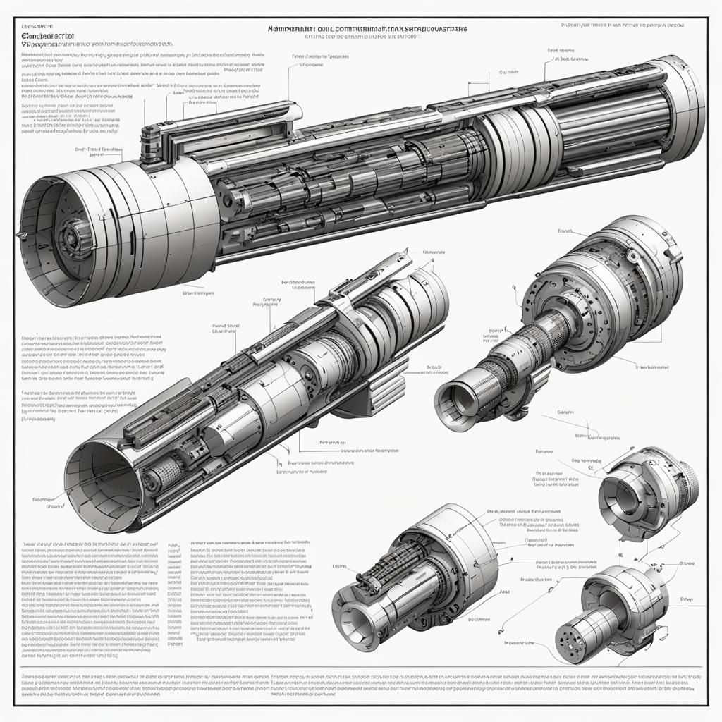 Orbital Rail Gun - Core - AI Generated Artwork - NightCafe Creator