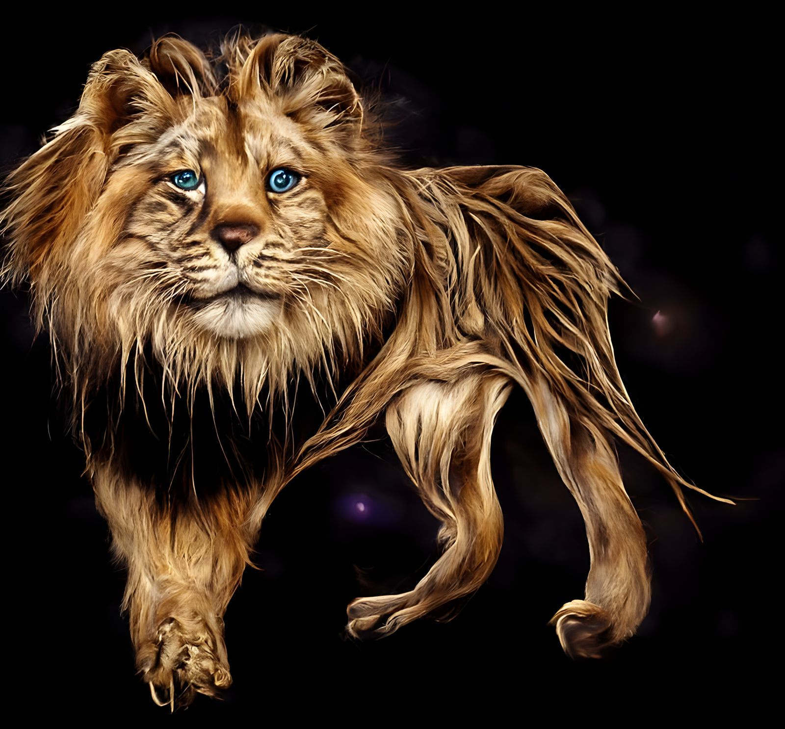 Lion - AI Generated Artwork - NightCafe Creator