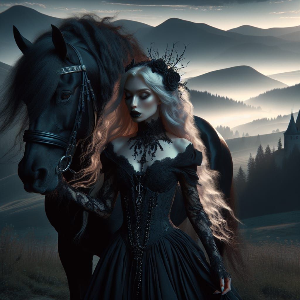 Dark Princess - AI Generated Artwork - NightCafe Creator