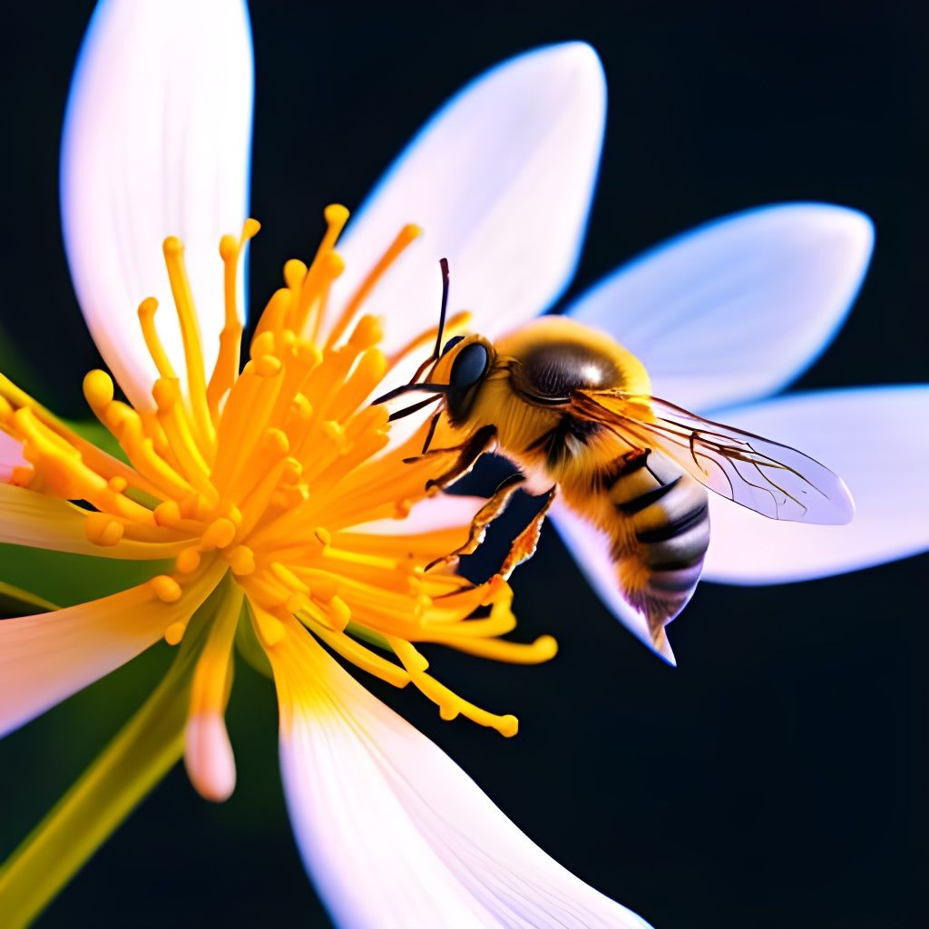 Bee - AI Generated Artwork - NightCafe Creator