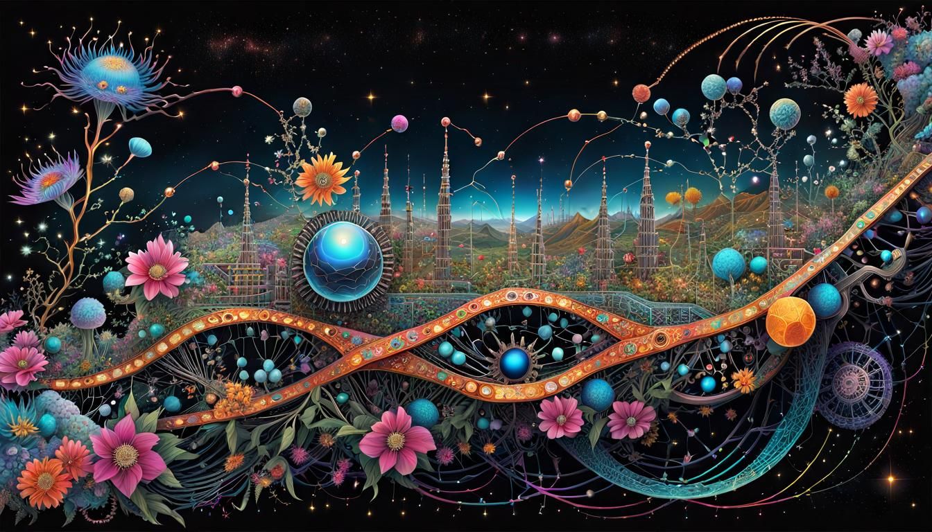 Future Nature - AI Generated Artwork - NightCafe Creator