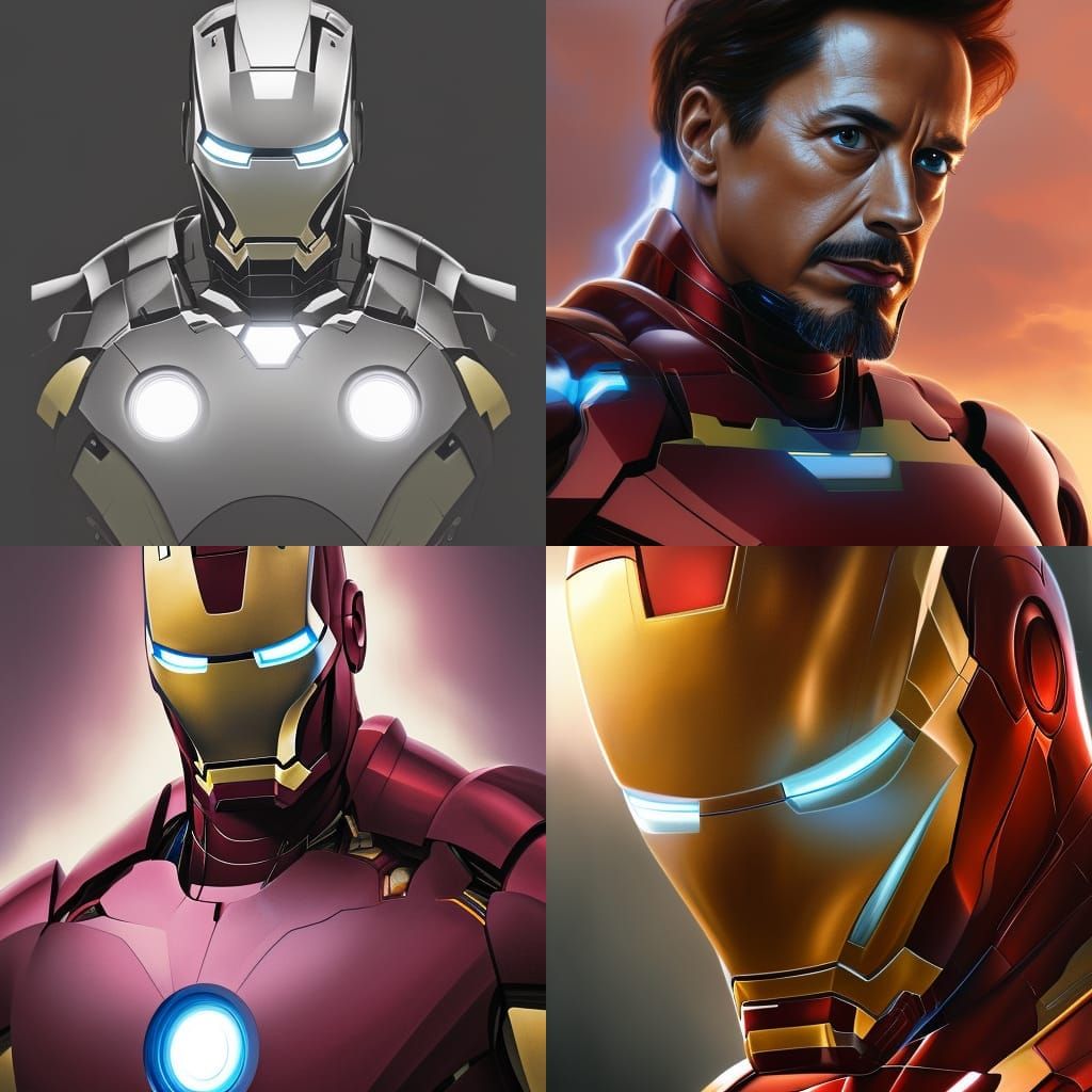 Iron Man - AI Generated Artwork - NightCafe Creator