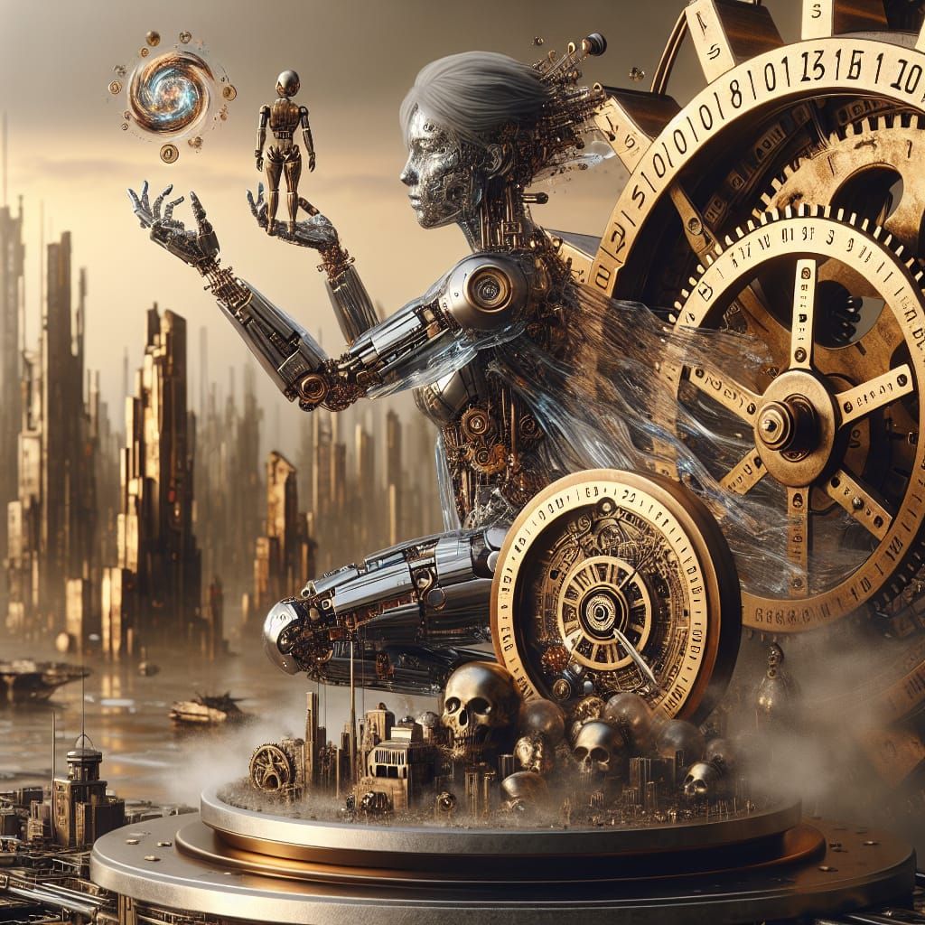 Human destiny - AI Generated Artwork - NightCafe Creator