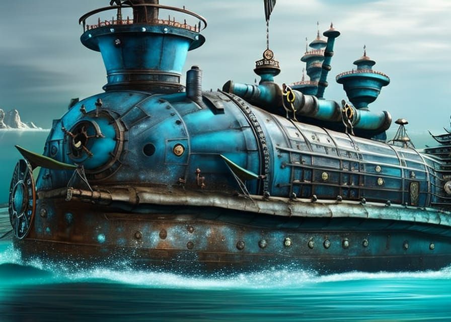 steampunk explorer - AI Generated Artwork - NightCafe Creator
