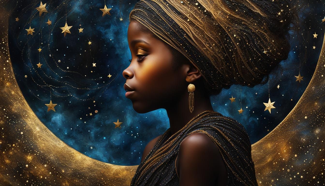 wet oil and alcohol ink, thin black and gold lines, 3-D, textured ...