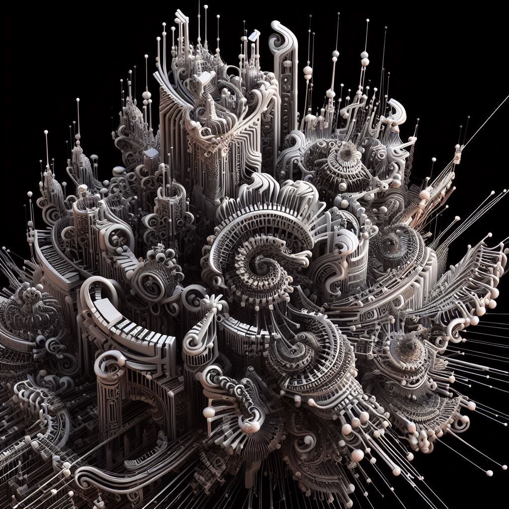 Dall-E 3 Fractal Structure (31oct - 06nov23) - AI Generated Artwork - NightCafe Creator