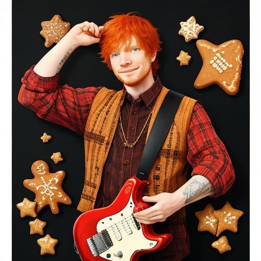 ginger bread sheeran - Gingerbread Landscape Inspired by Ed ...