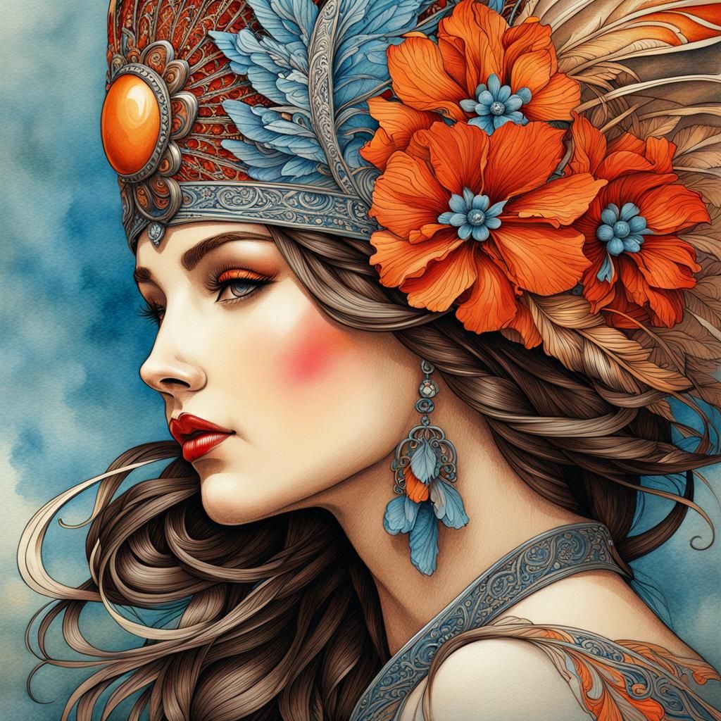 Alcyone - AI Generated Artwork - NightCafe Creator