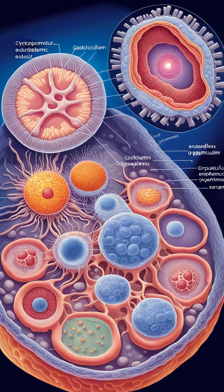 Cytoplasm - AI Generated Artwork - NightCafe Creator