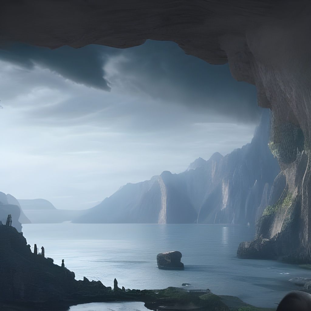 Random Cave - AI Generated Artwork - NightCafe Creator