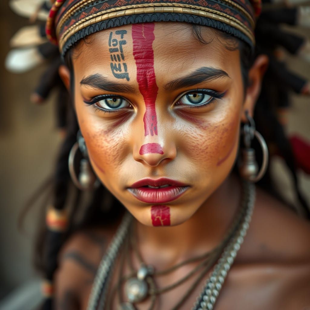 Indigenous portrait - Indigenous portrait