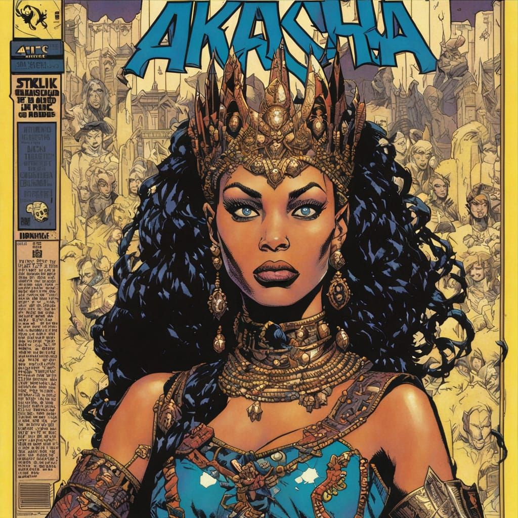 Akasha The Queen of the Damned comic cover