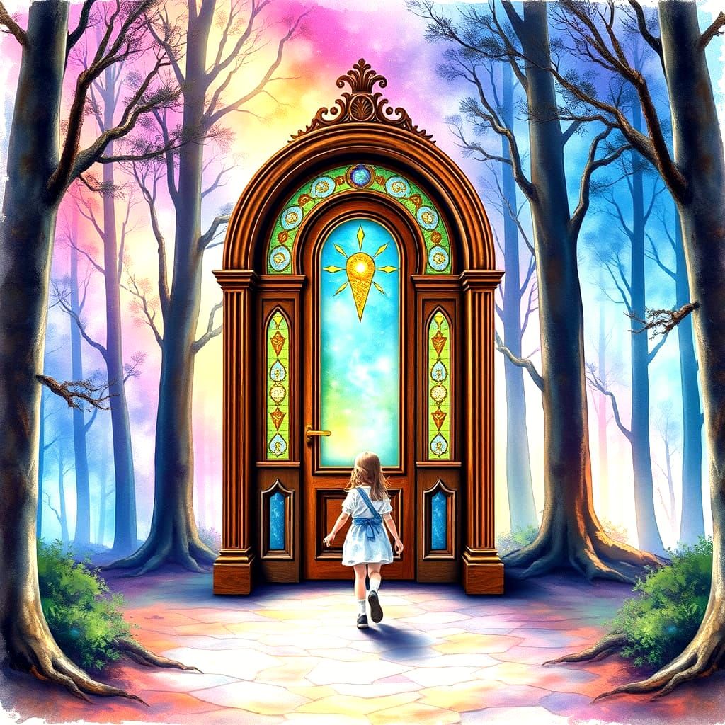 The enchanted door... - The enchanted door...