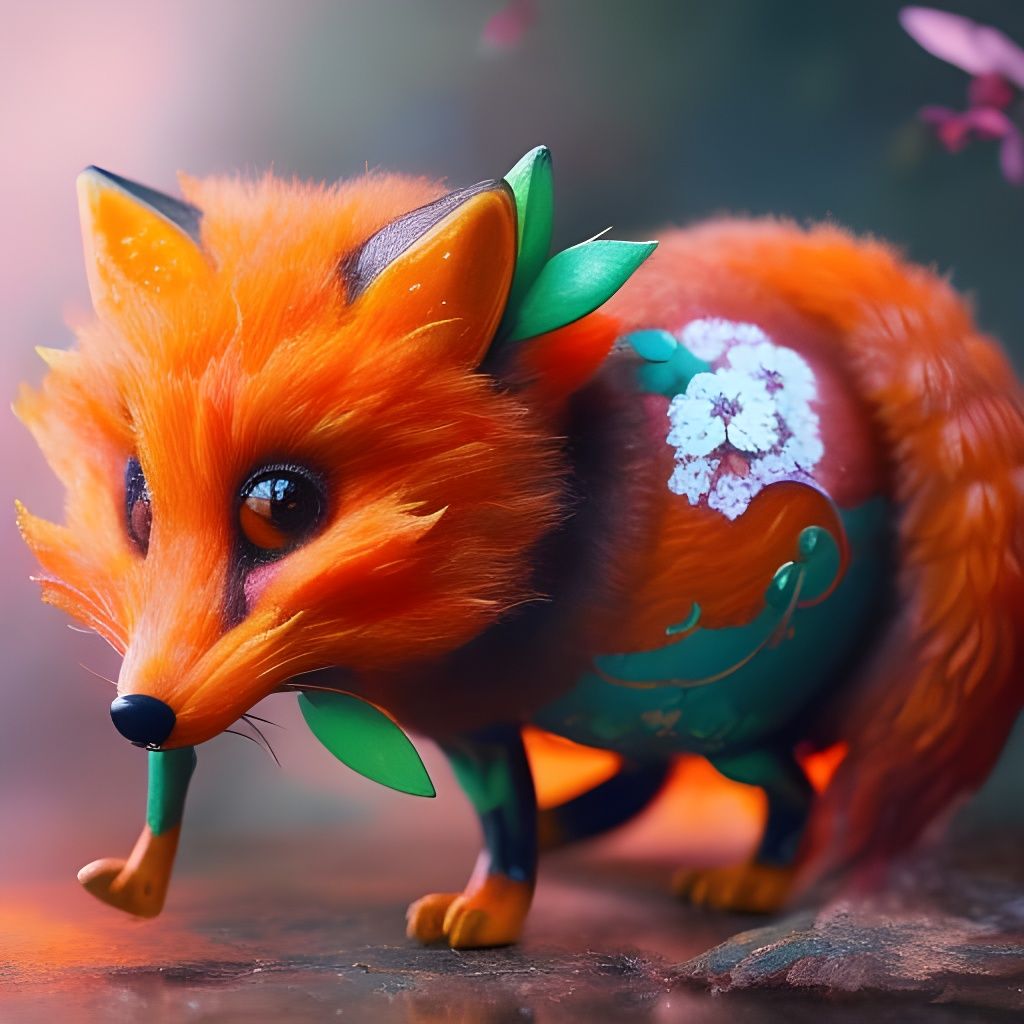 Derpy Fox - AI Generated Artwork - NightCafe Creator