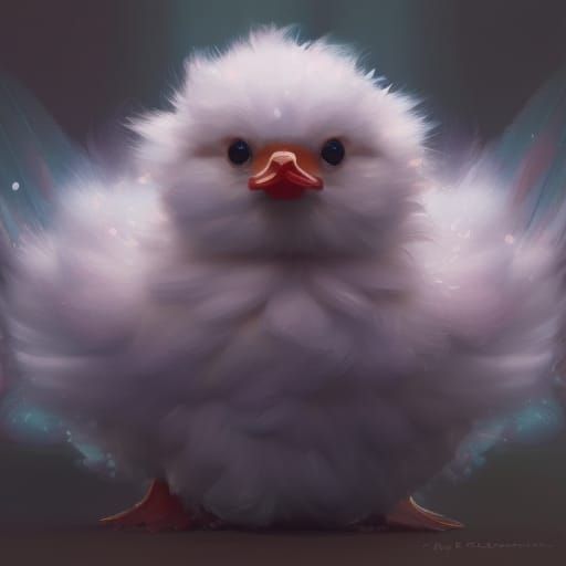 fluffy ducky - AI Generated Artwork - NightCafe Creator