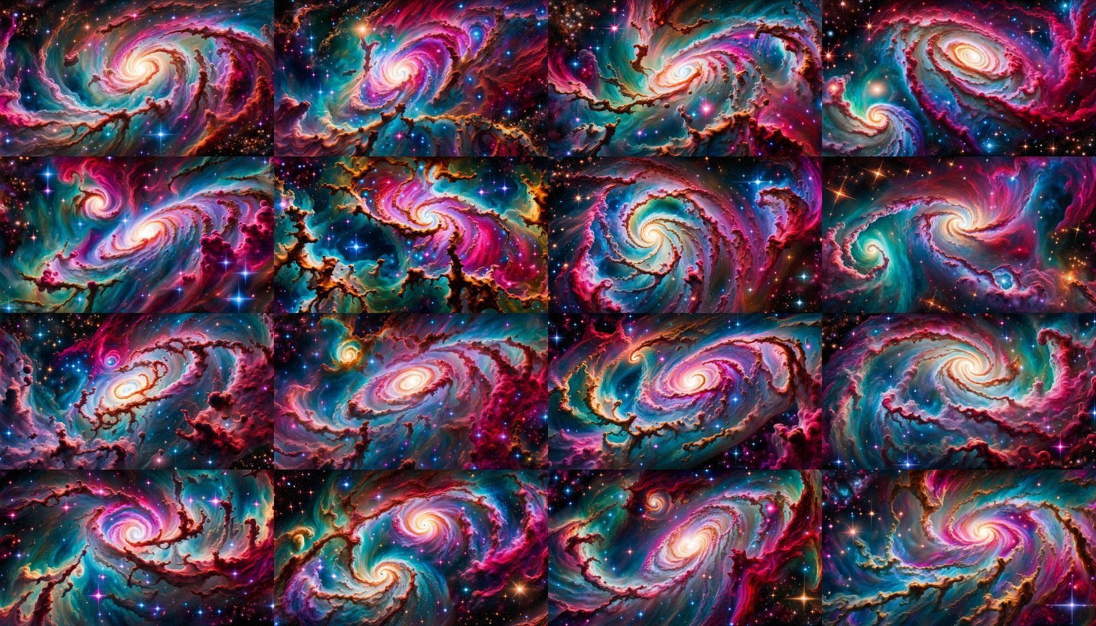 A breathtaking cosmic vista showcases an expansive starfield view with ...