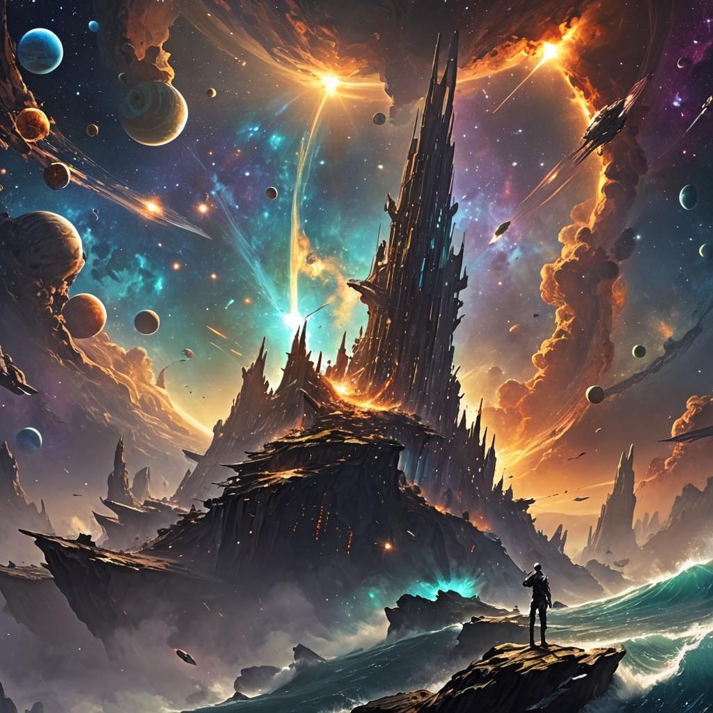 Galactic Overture : Cosmic seascape : sci-fi fantasy movie trailer ...