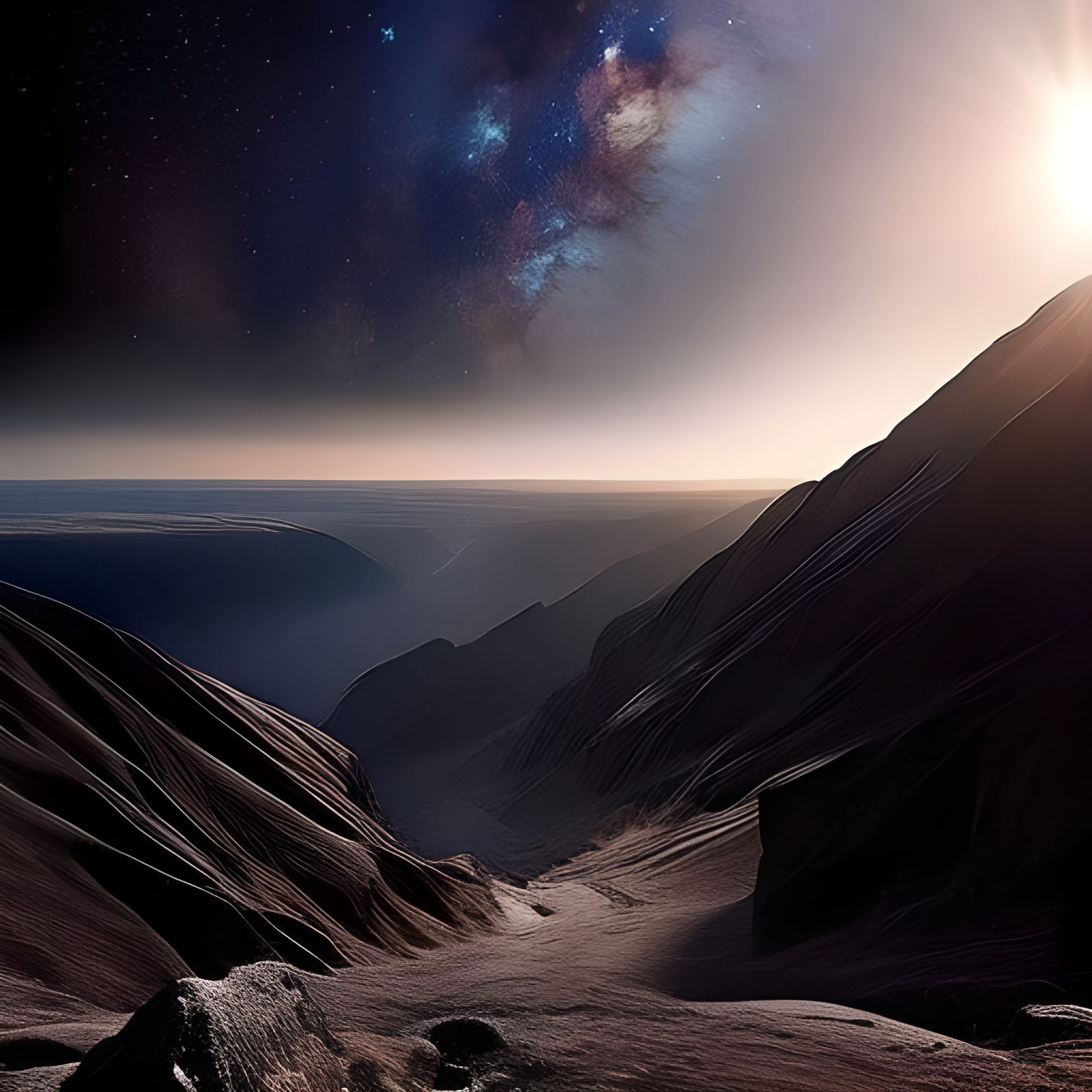 The Universe. - AI Generated Artwork - NightCafe Creator