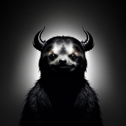 Sloth Demon - AI Generated Artwork - NightCafe Creator