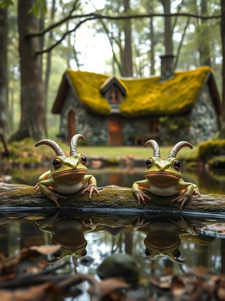 Greeple Frogs with Anglo-Nubian Goat Ears