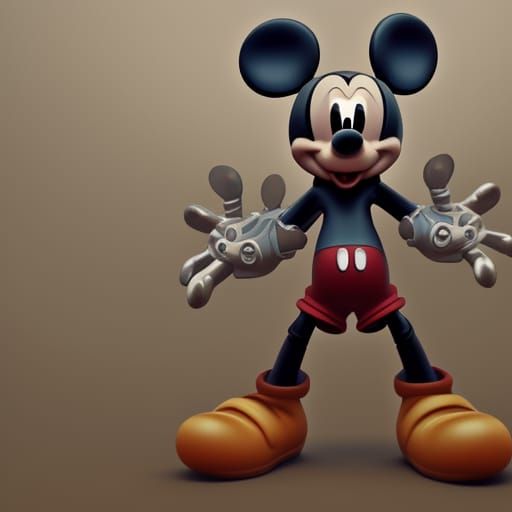 mutant mickey mouse - AI Generated Artwork - NightCafe Creator