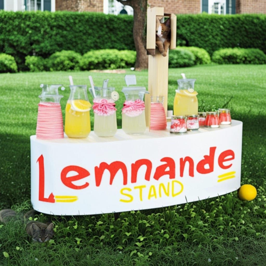 lemonade stand - AI Generated Artwork - NightCafe Creator