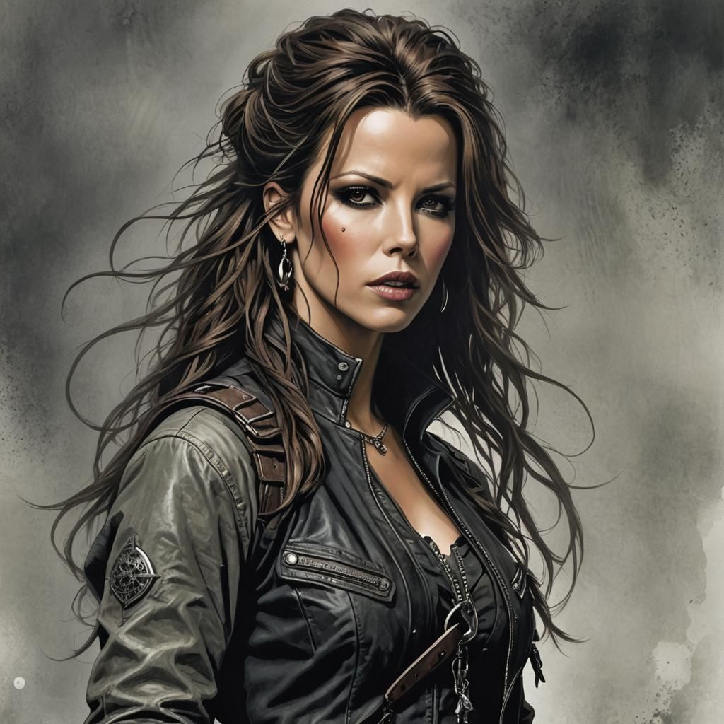 Punk Anna Valerious from Van Helsing - AI Generated Artwork - NightCafe ...