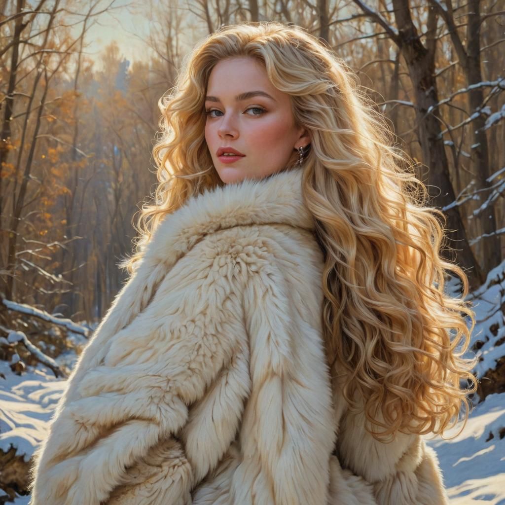 Fur Coat - AI Generated Artwork - NightCafe Creator