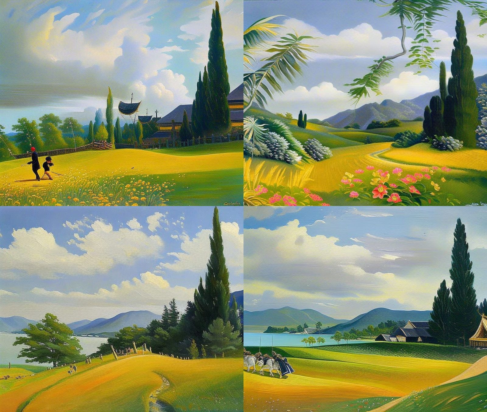 oil painting - AI Generated Artwork - NightCafe Creator