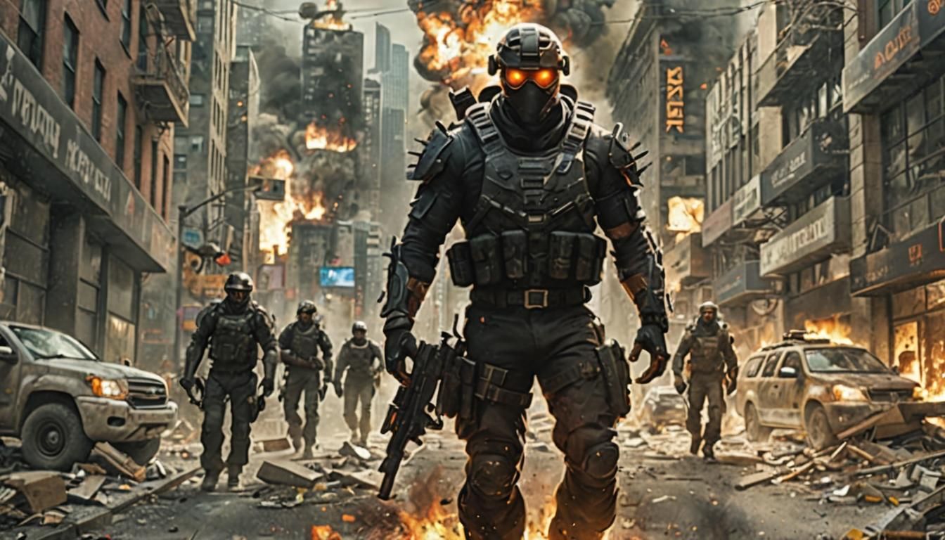 Project Ares: The former human soldier: Escaped! - AI Generated Artwork ...