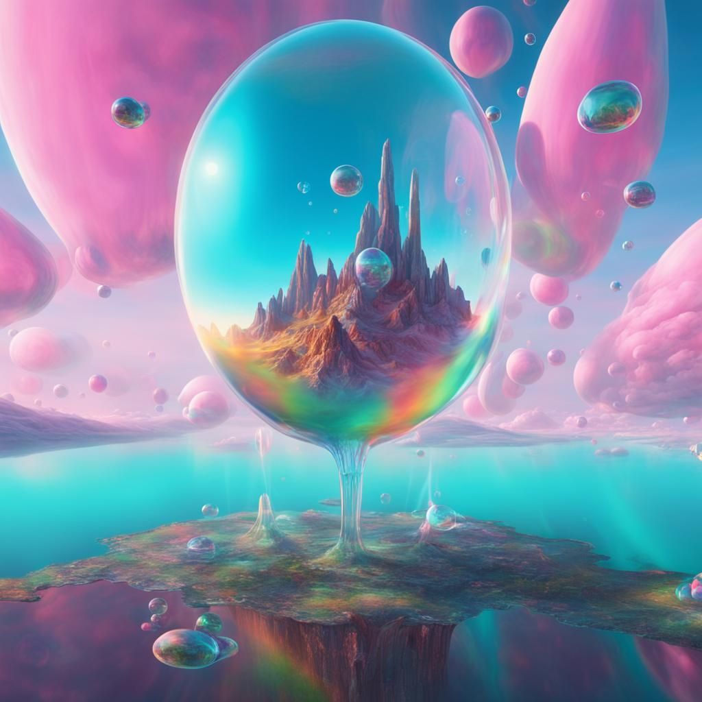 Hyperreal, Future Bubbles, Dreamy, Alien, Otherworldly, Futuristic ...