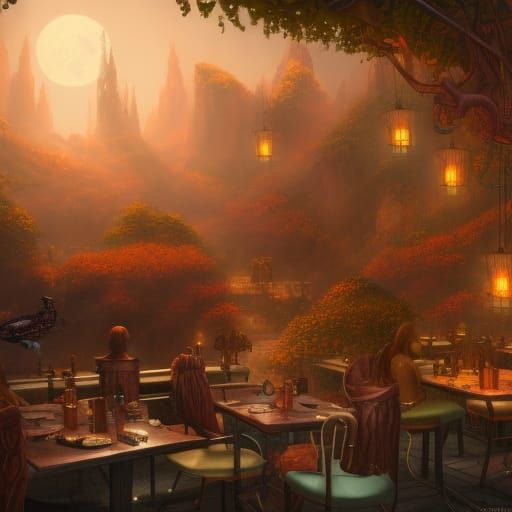 Night Cafe - AI Generated Artwork - NightCafe Creator